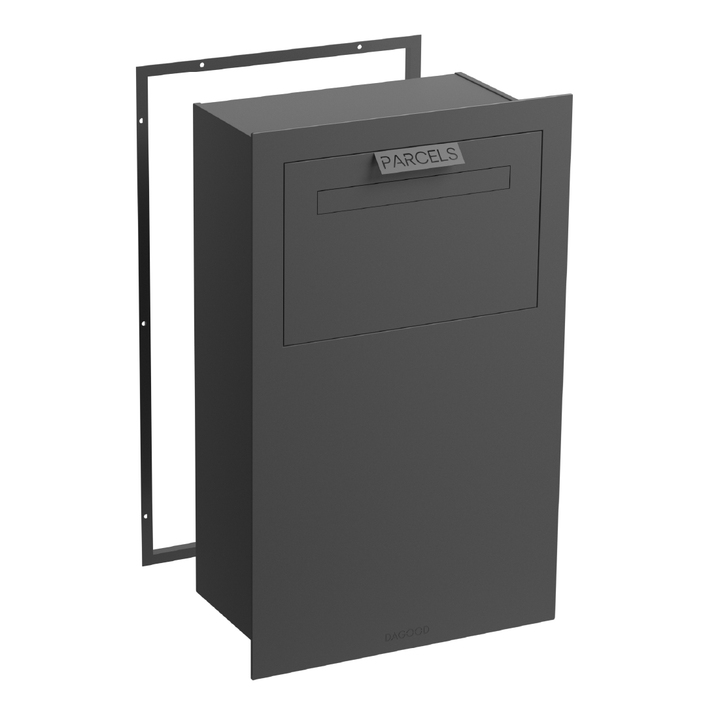 Apex | Brick-In or Fence Parcel Letterbox | Receive A4 Mail and Parcels ...