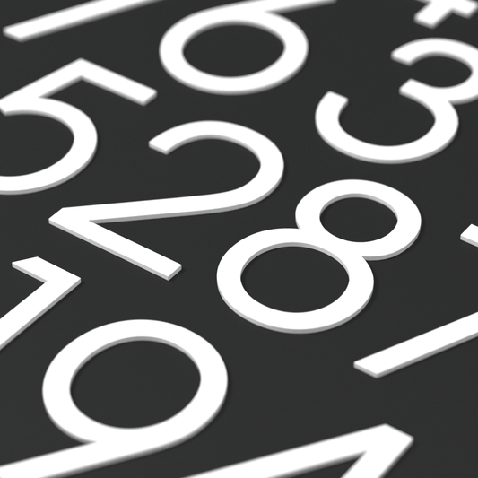 House Numbers Australia | Self-Adhesive Acrylic & Steel — Dagood ...