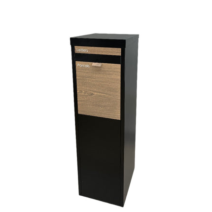 Nest Parcel Letterbox Black – Dagood Letterboxes