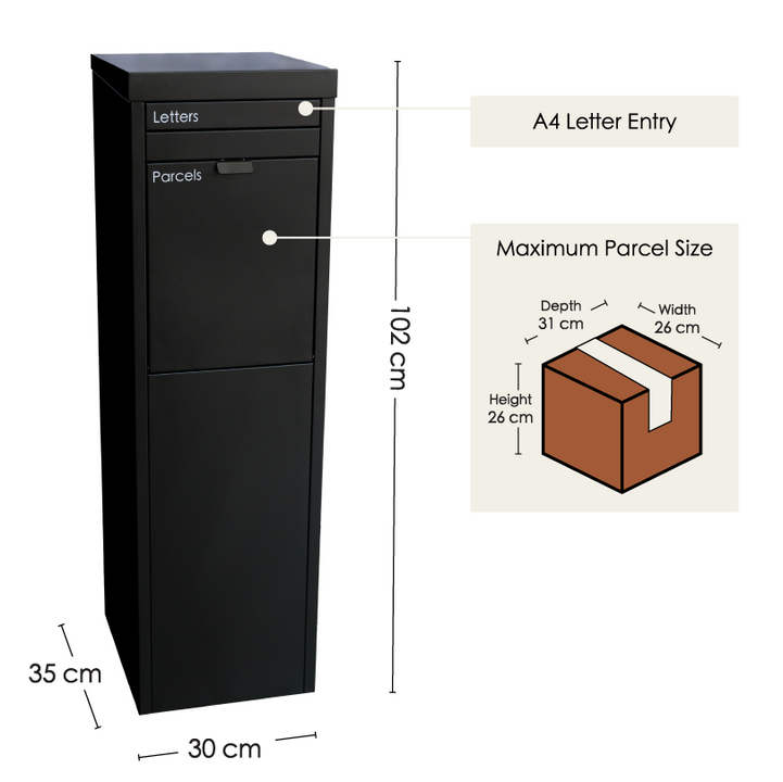 Nest | Parcelbox with Modern Design with Theft-Resistant Features ...