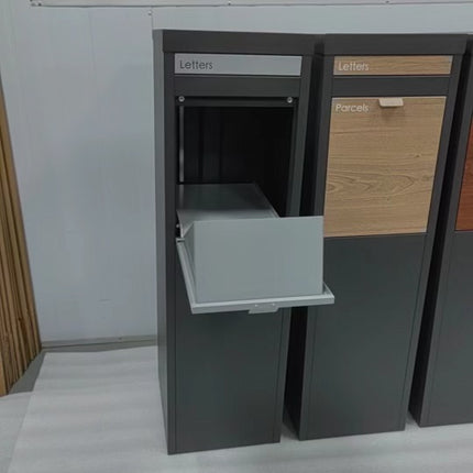 Nest Parcel Letterbox Black – Dagood Letterboxes