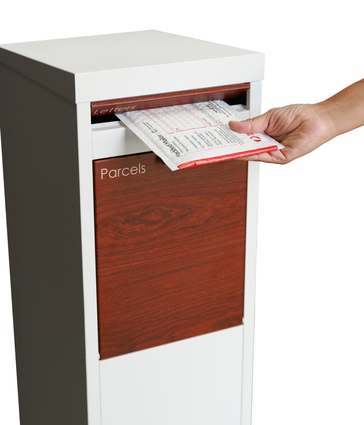 Nest Parcel Letterbox White – Dagood Letterboxes