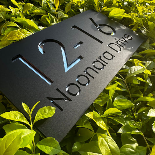 House Signs & Address Plaques | Stainless Steel & Laser Cut | Custom ...