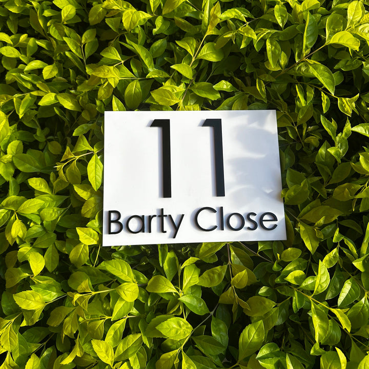 House Signs & Address Plaques | Stainless Steel & Laser Cut | Custom ...