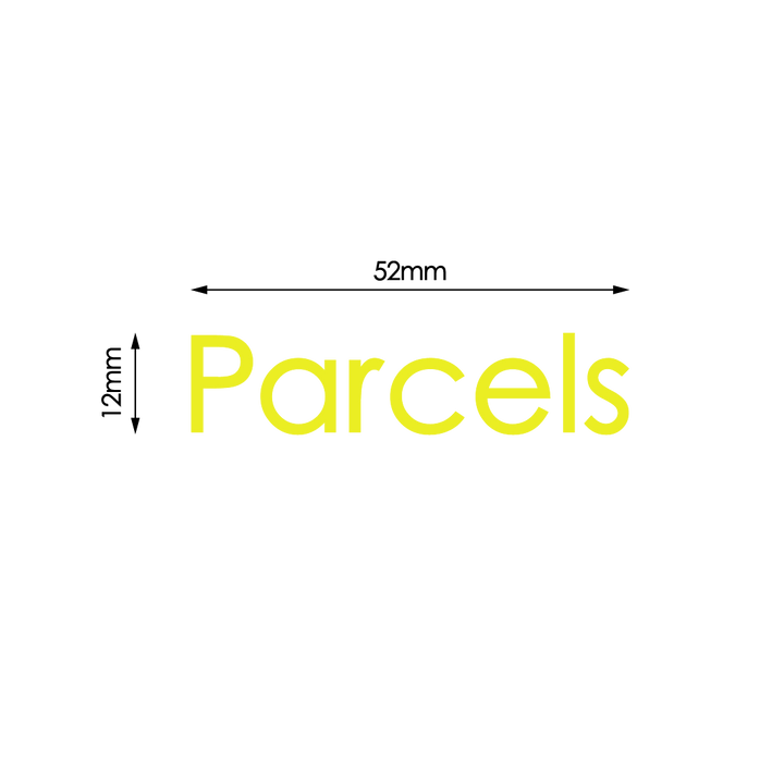 Parcels Decal Sticker – Dagood Letterboxes