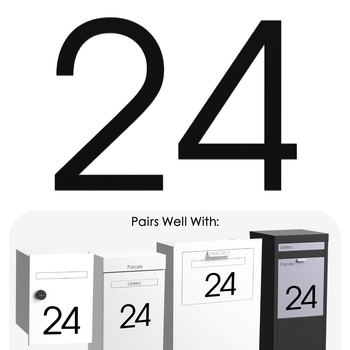 House Numbers Australia | Self-Adhesive Acrylic & Steel — Dagood ...